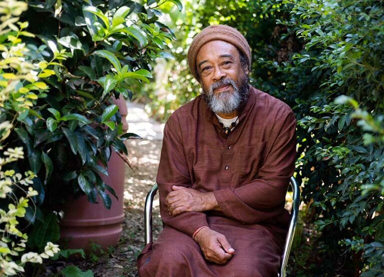 Mooji in the garden - Mooji Sangha Shop